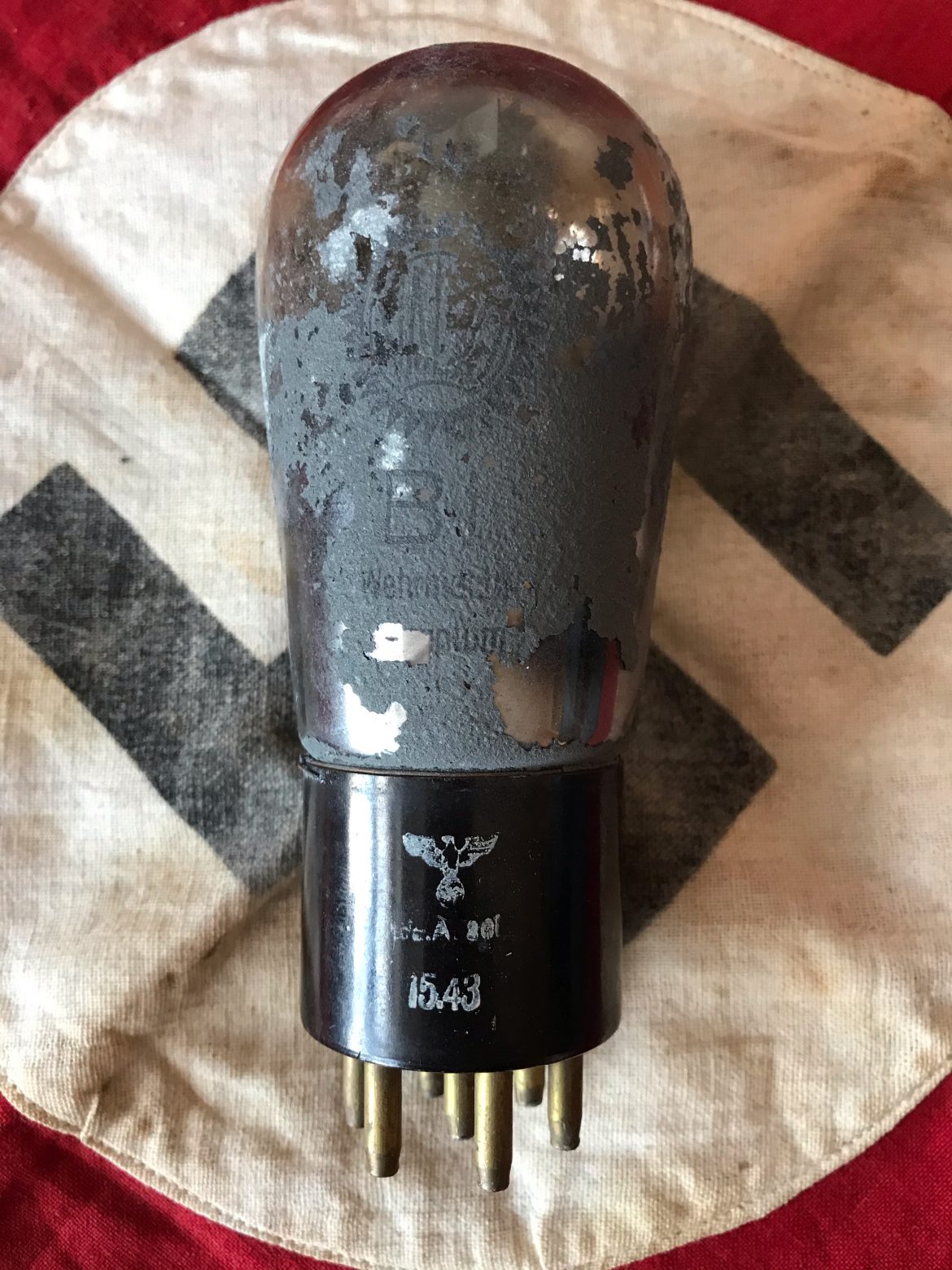 Wehrmacht Radio Valve – Achtung Militaria